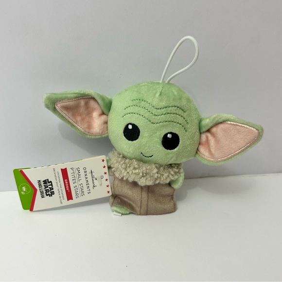 Star Wars | Toys | Hallmark Grogu Small Stars Plush Ornament From The ...